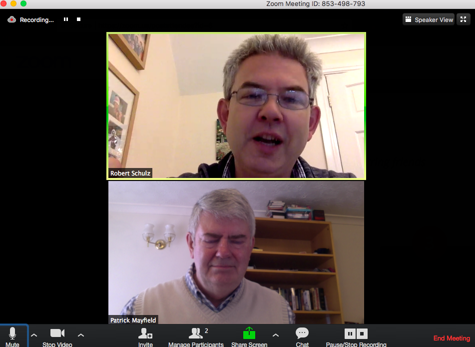 Coaching Session with Zoom – Patrick Mayfield